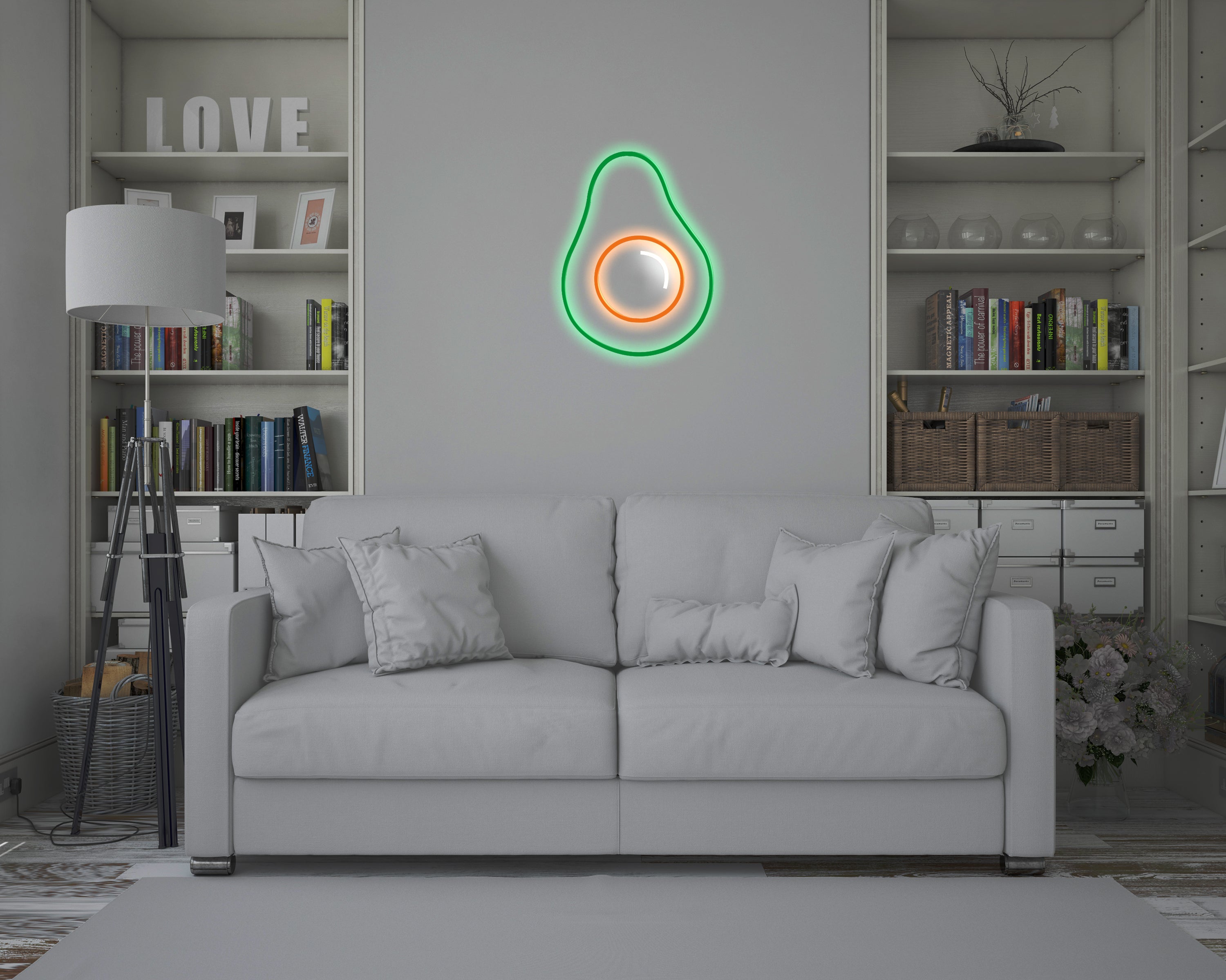 Neon sign Avocado